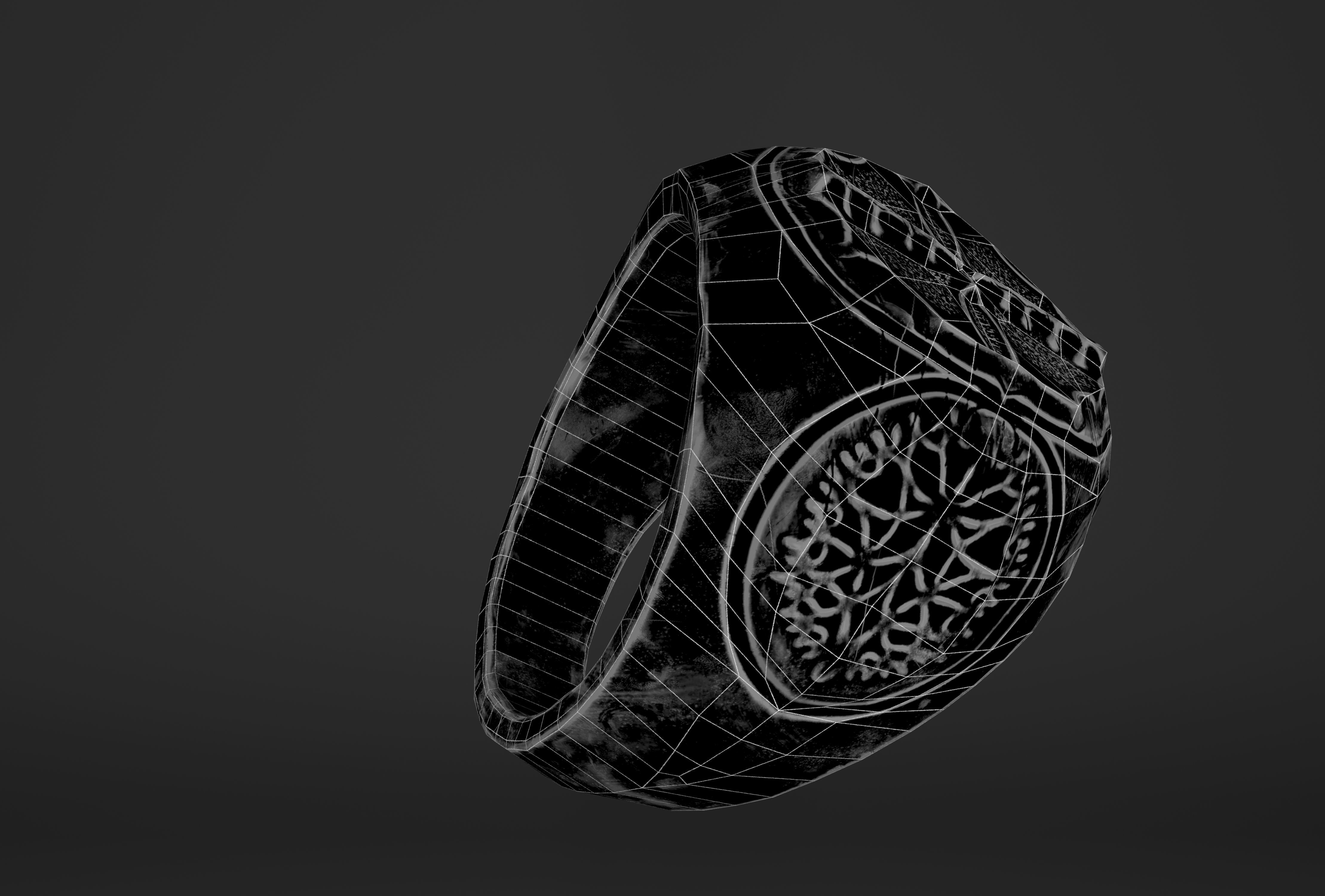3D model Fire Power Ring VR / AR / low-poly | CGTrader
