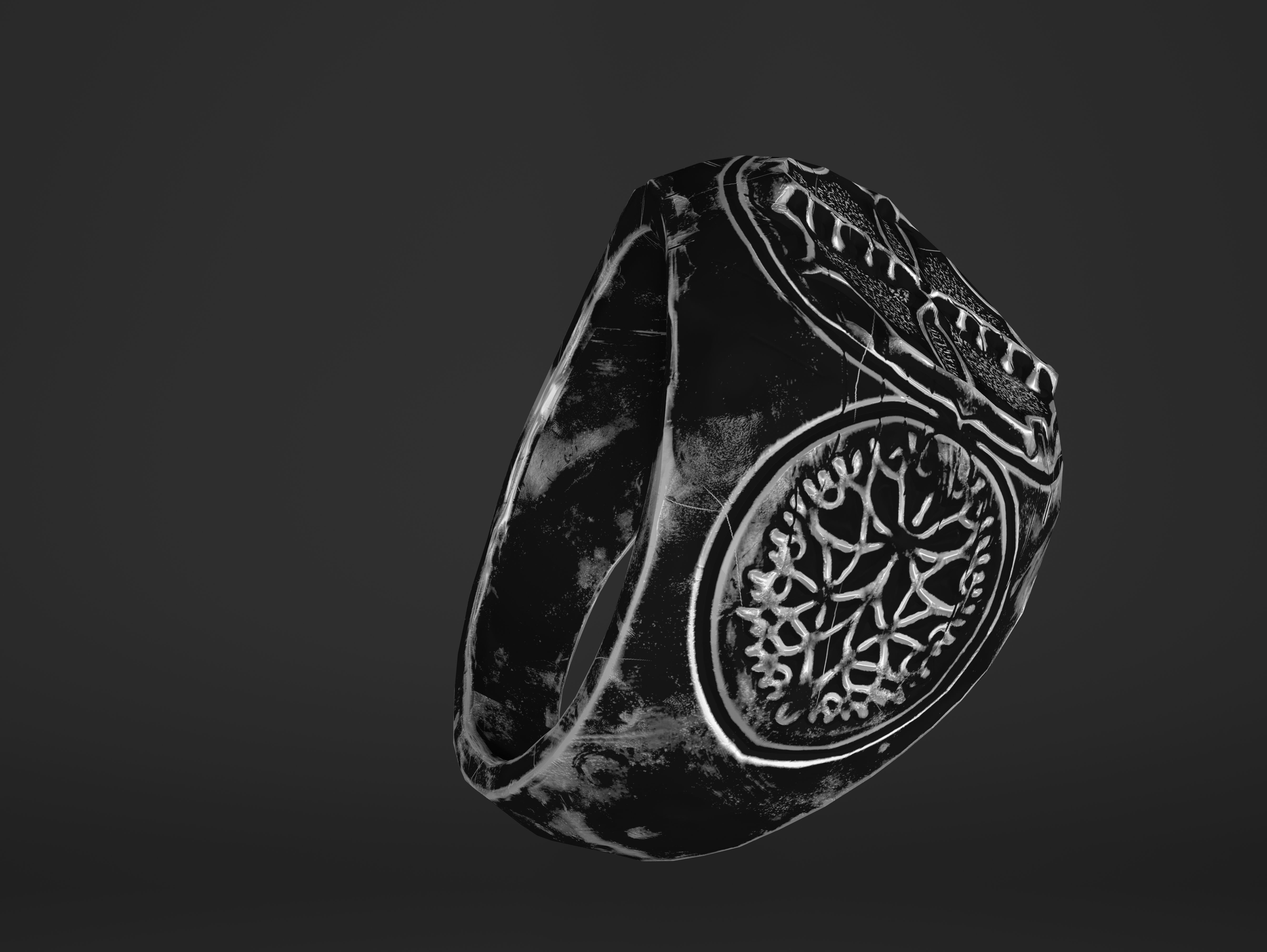 3D model Fire Power Ring VR / AR / low-poly | CGTrader