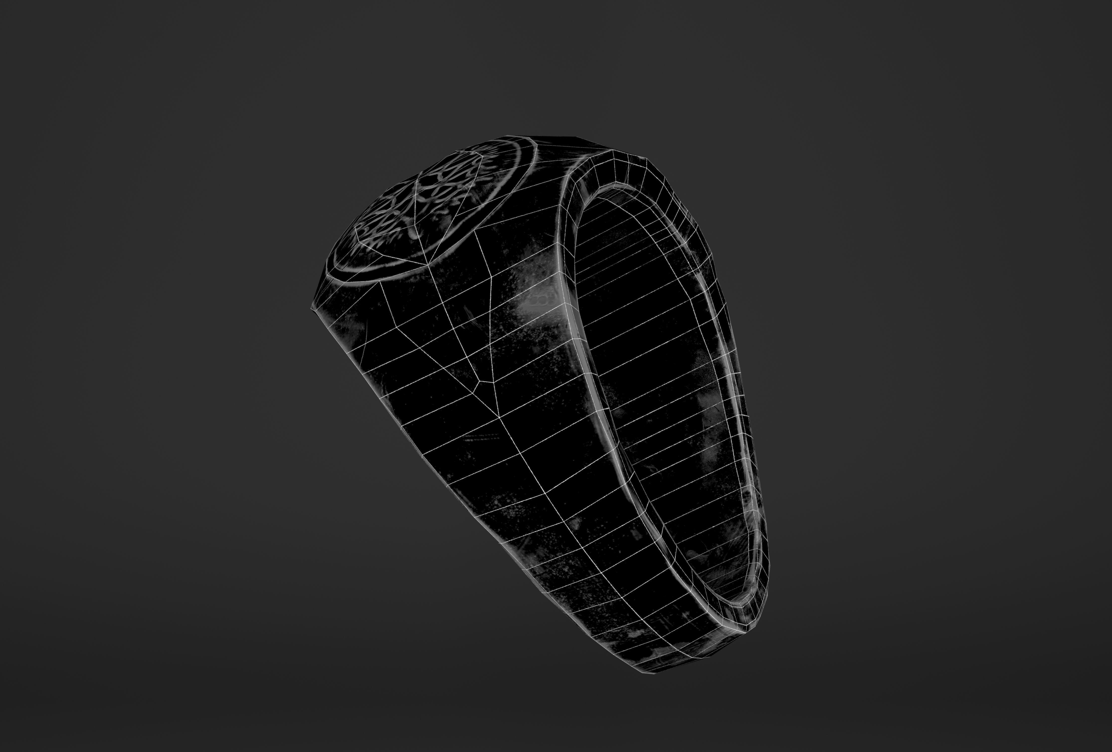 3D model Fire Power Ring VR / AR / low-poly | CGTrader