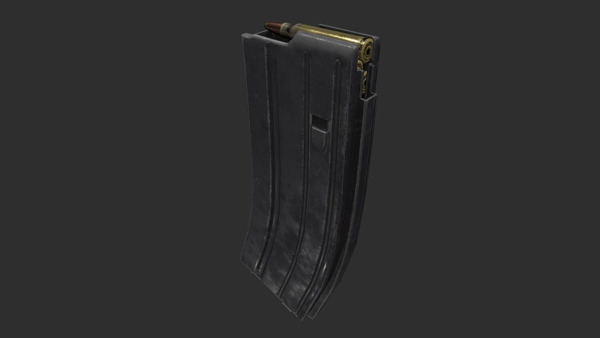 3D model AR MAG Assault Rifle M4 M16 AR15 556 45 STANAG 30 rounds Ammo ...