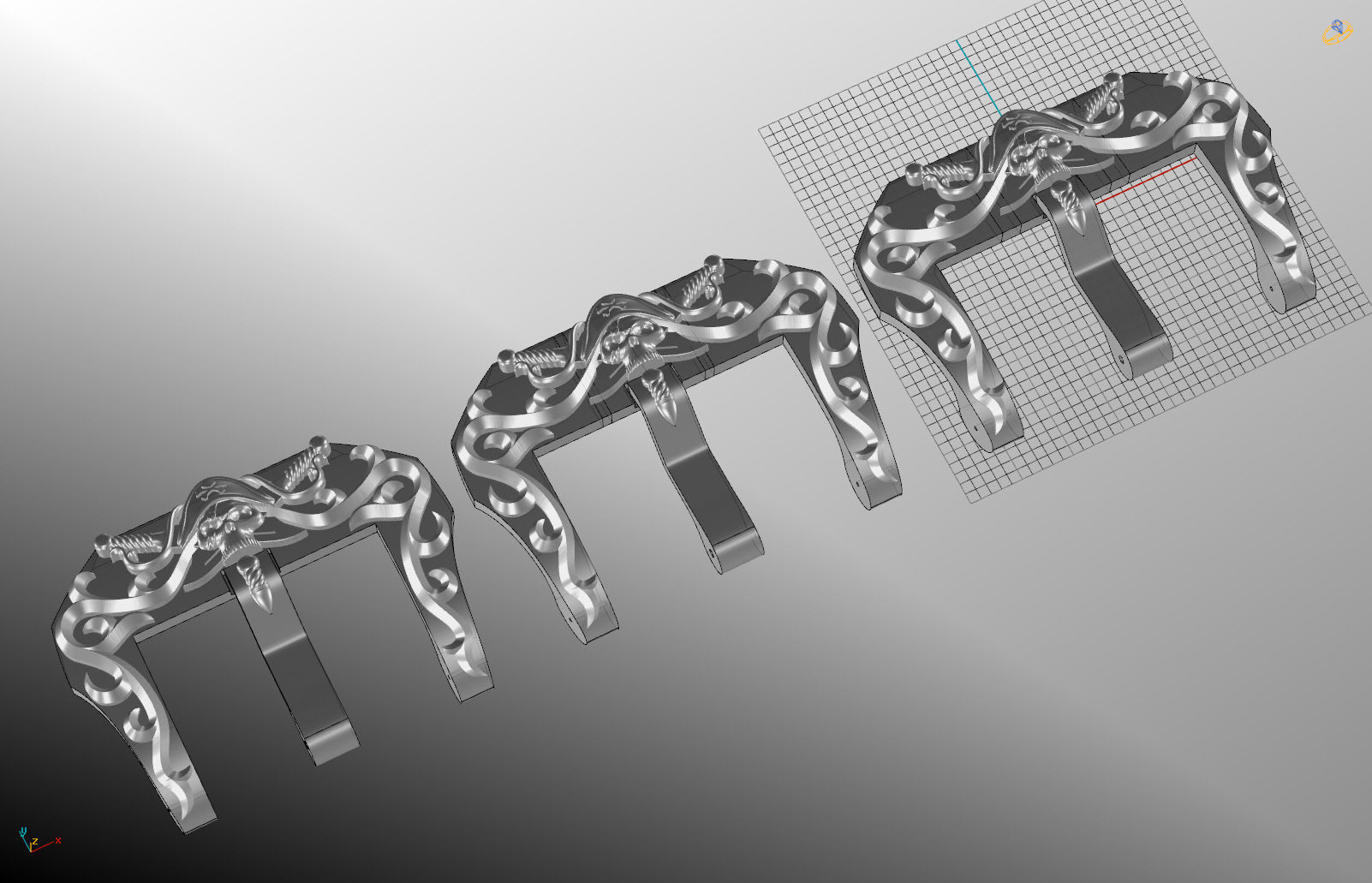 on the theme of pirates 3D model 3D printable | CGTrader