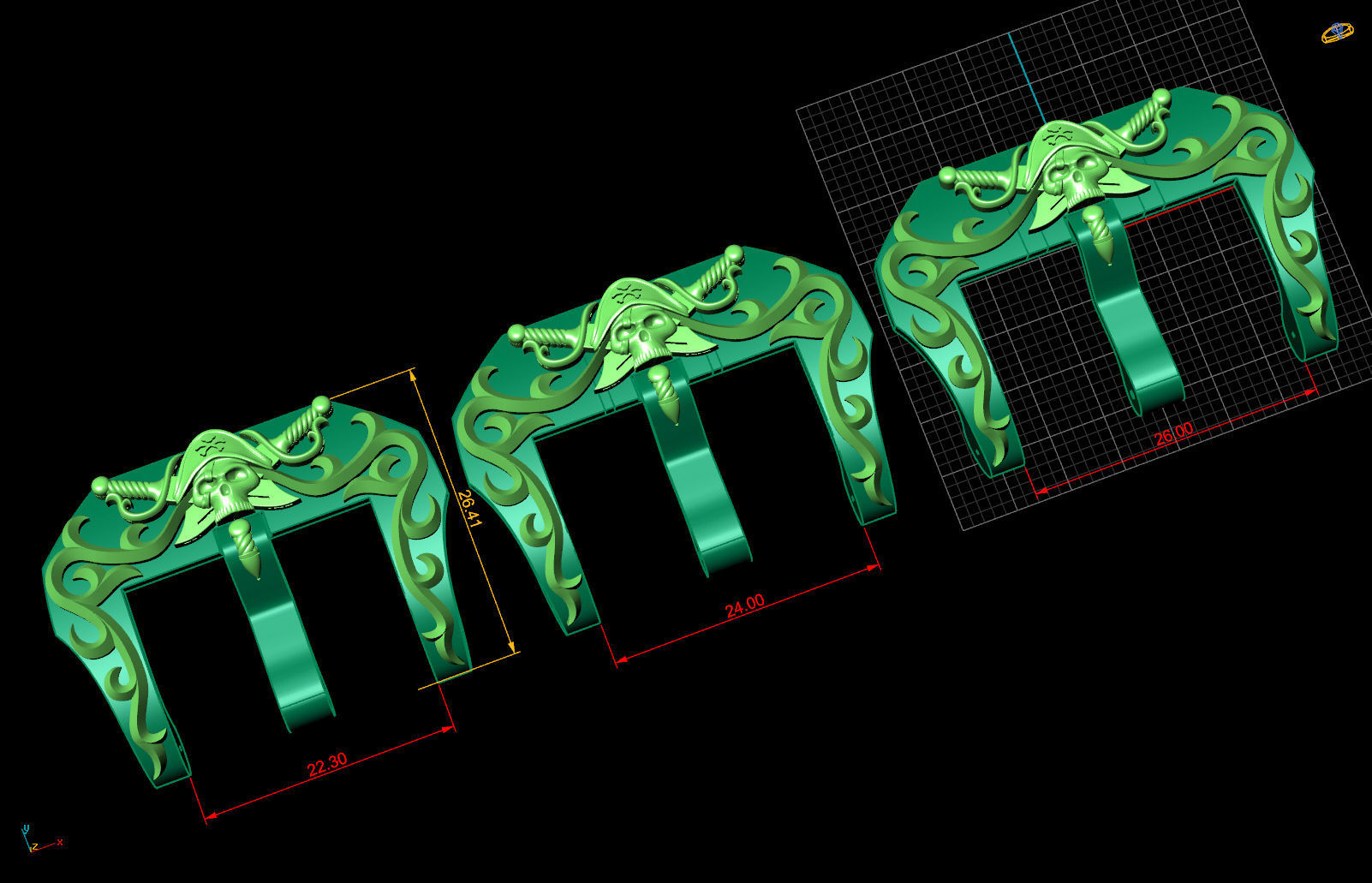 on the theme of pirates 3D model 3D printable | CGTrader