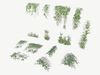3D model Ivy Modular Assets VR / AR / low-poly | CGTrader