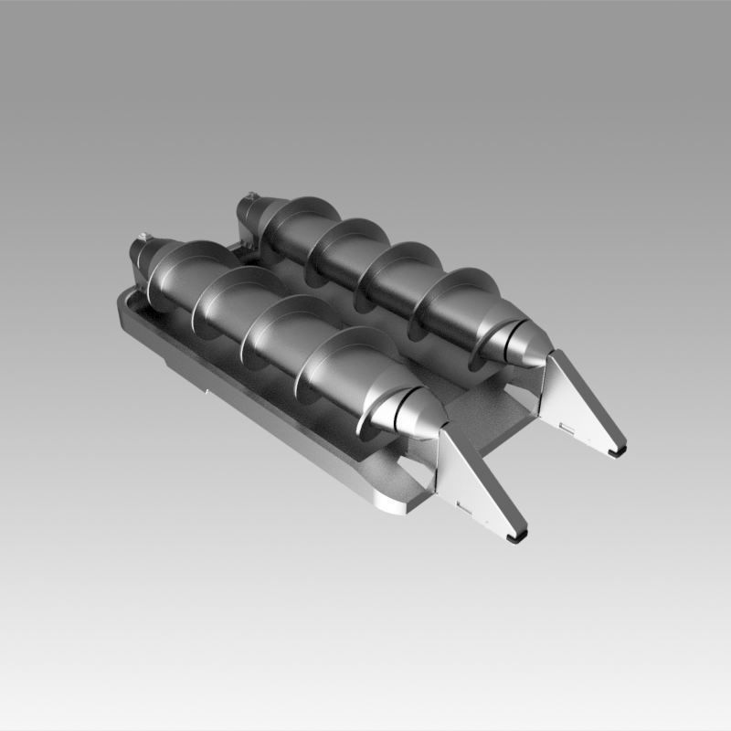 Screw Track kit 3D model | CGTrader
