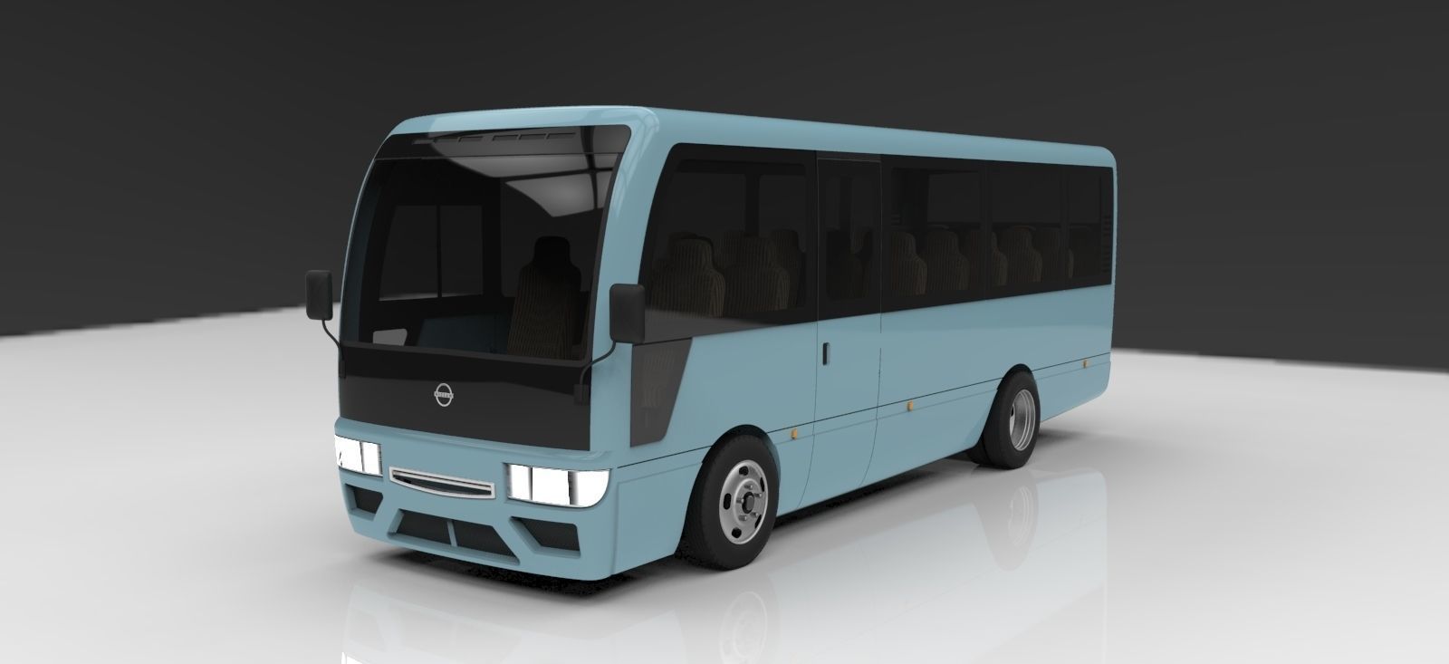 Nissan Civilian 3D model | CGTrader