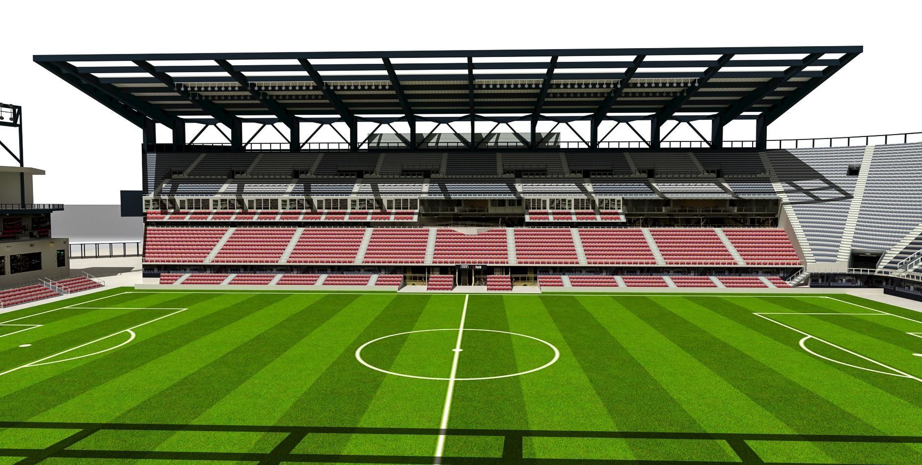 3D model Audi Field DC Stadium VR / AR / low-poly | CGTrader