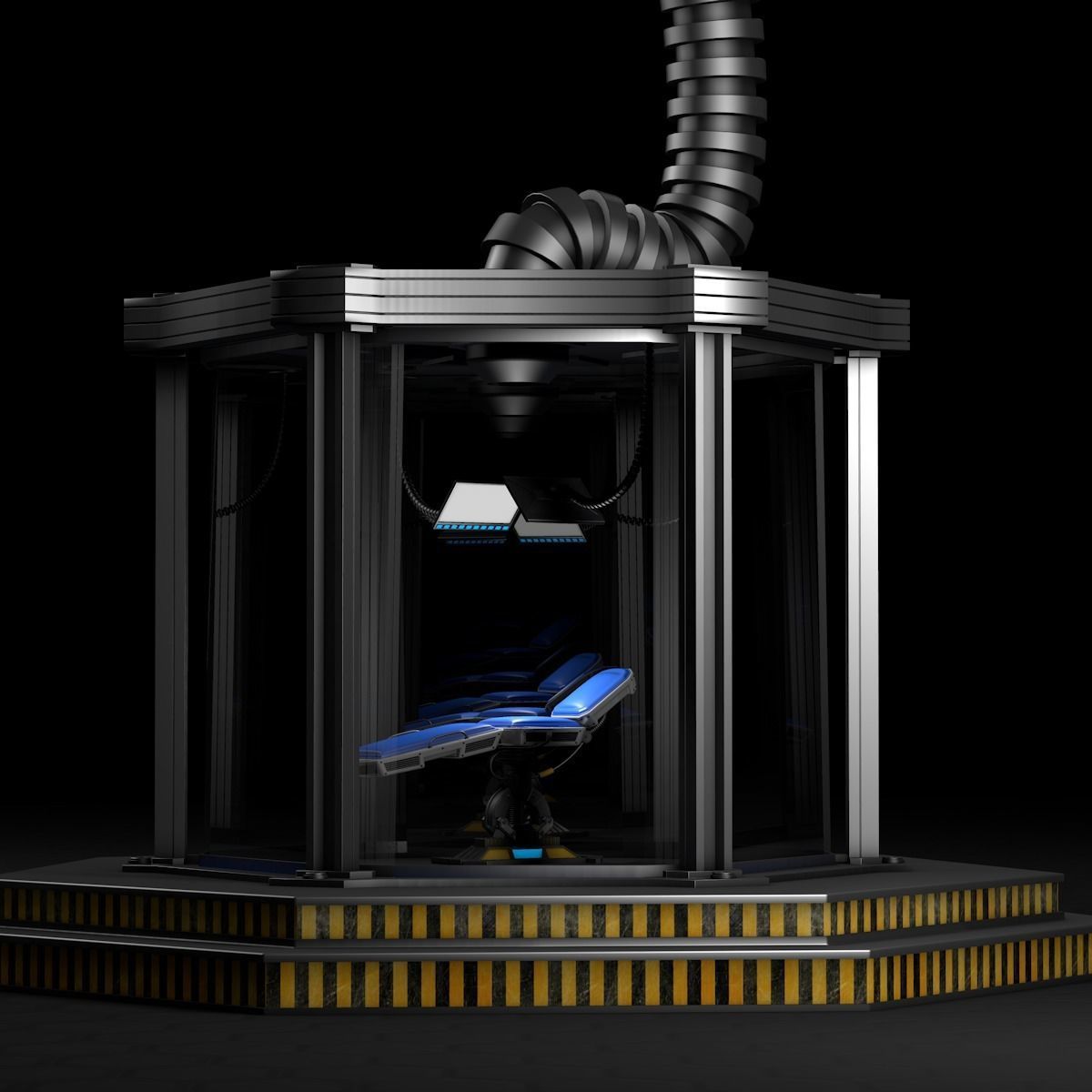 Medical Chamber 3D model | CGTrader