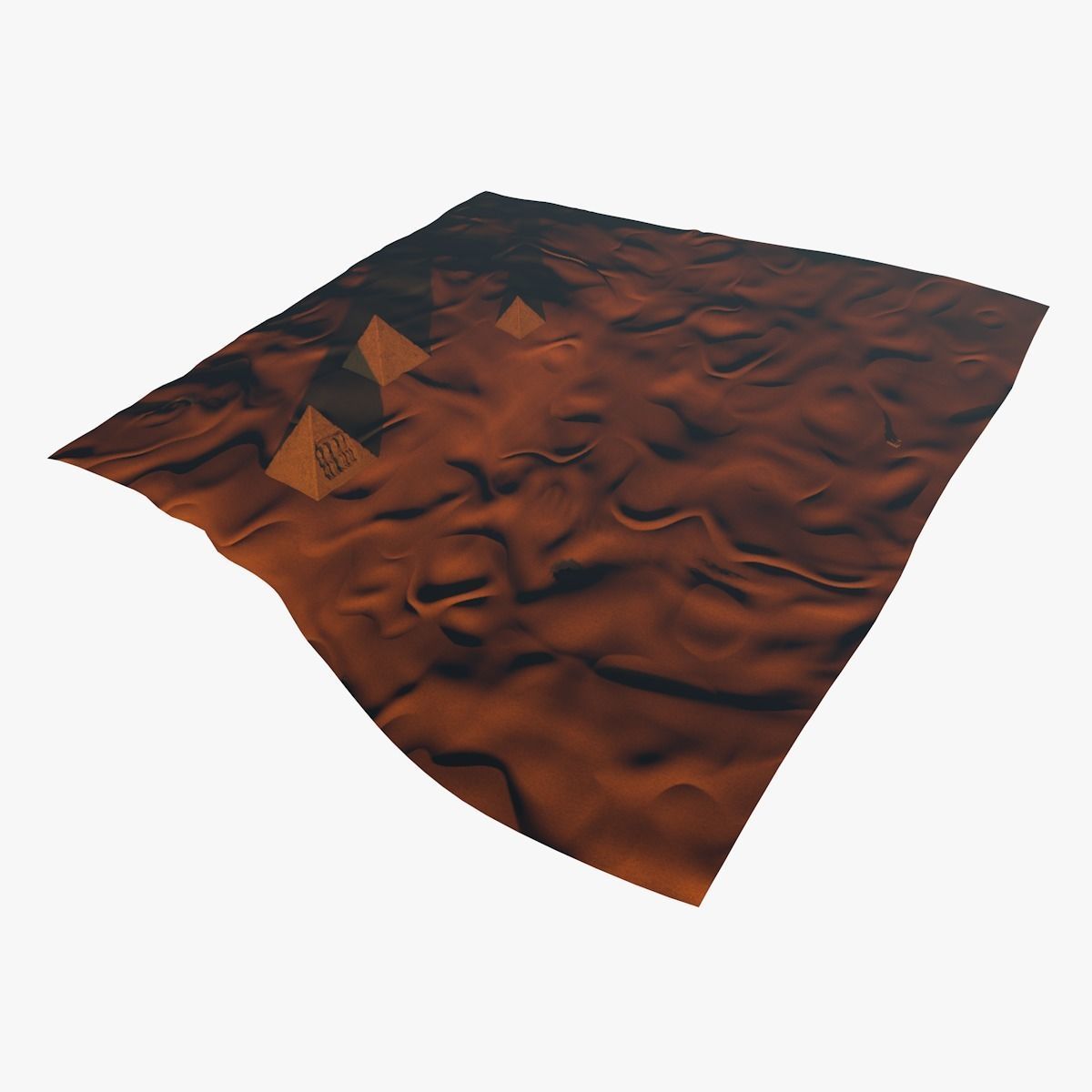 Realistic Desert Landscape 3D model | CGTrader