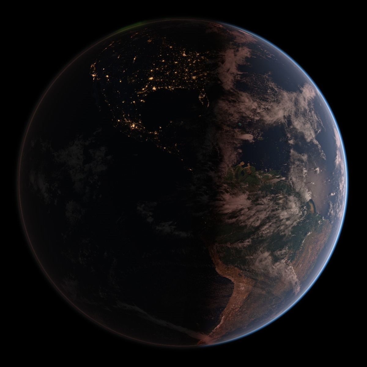 43K UltraRealistic Earth 3D model animated | CGTrader