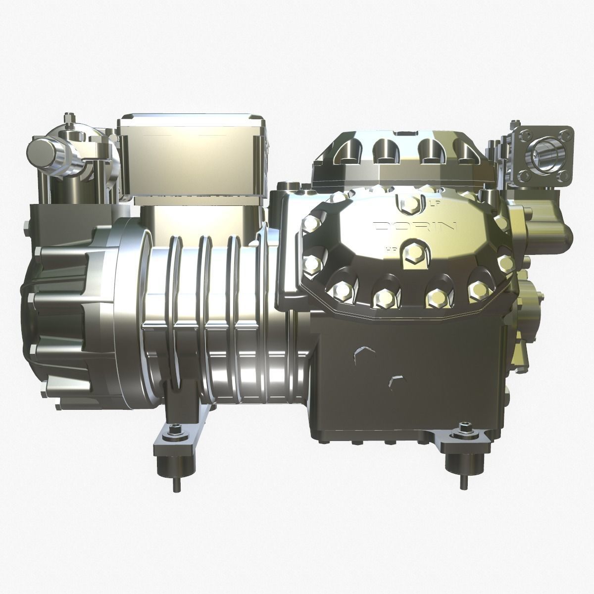 Ice Compressor Hardsurface industrial Machine 3D model | CGTrader