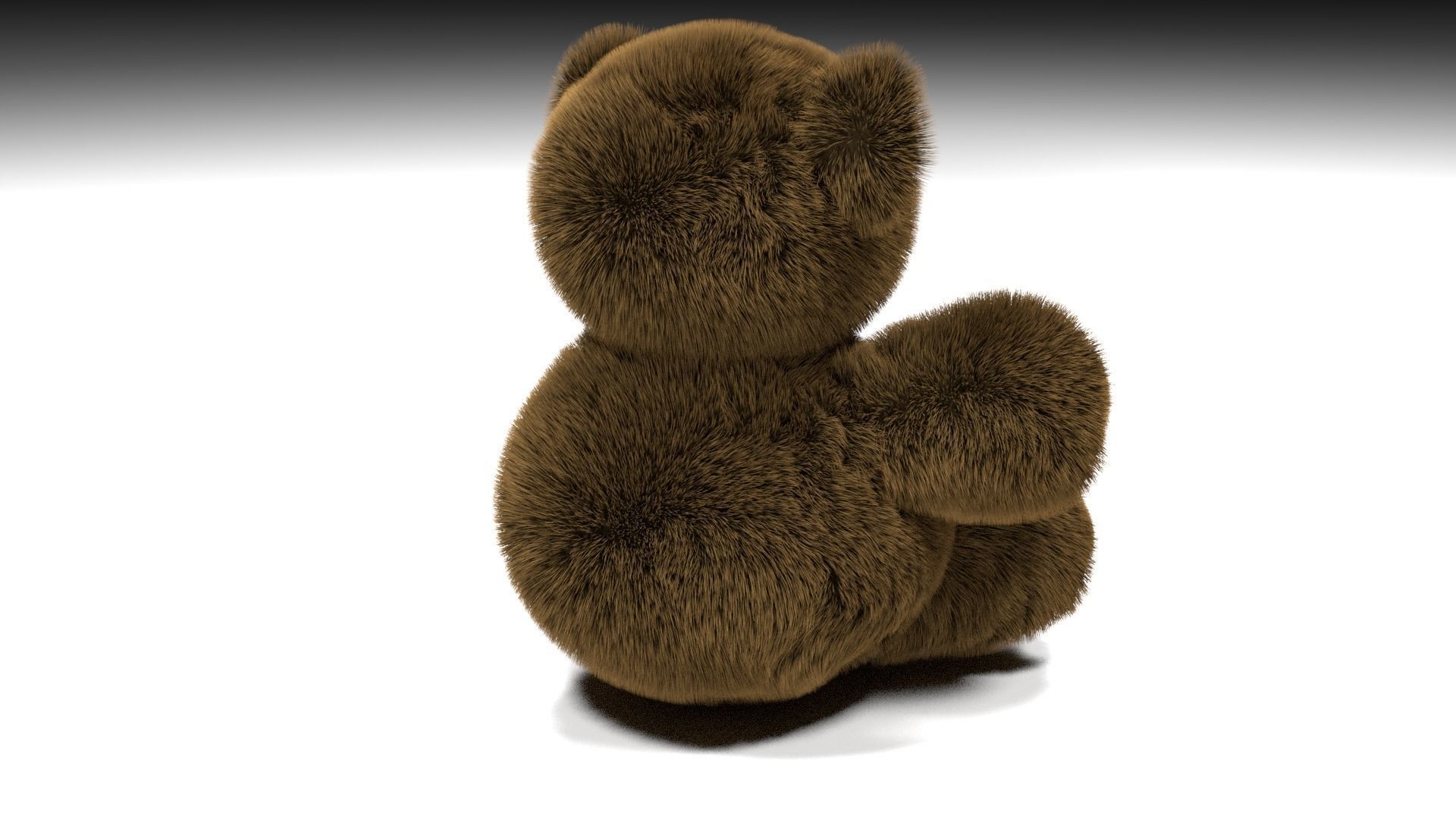 Fluffy Teddy Bear - Blender 3D model | CGTrader