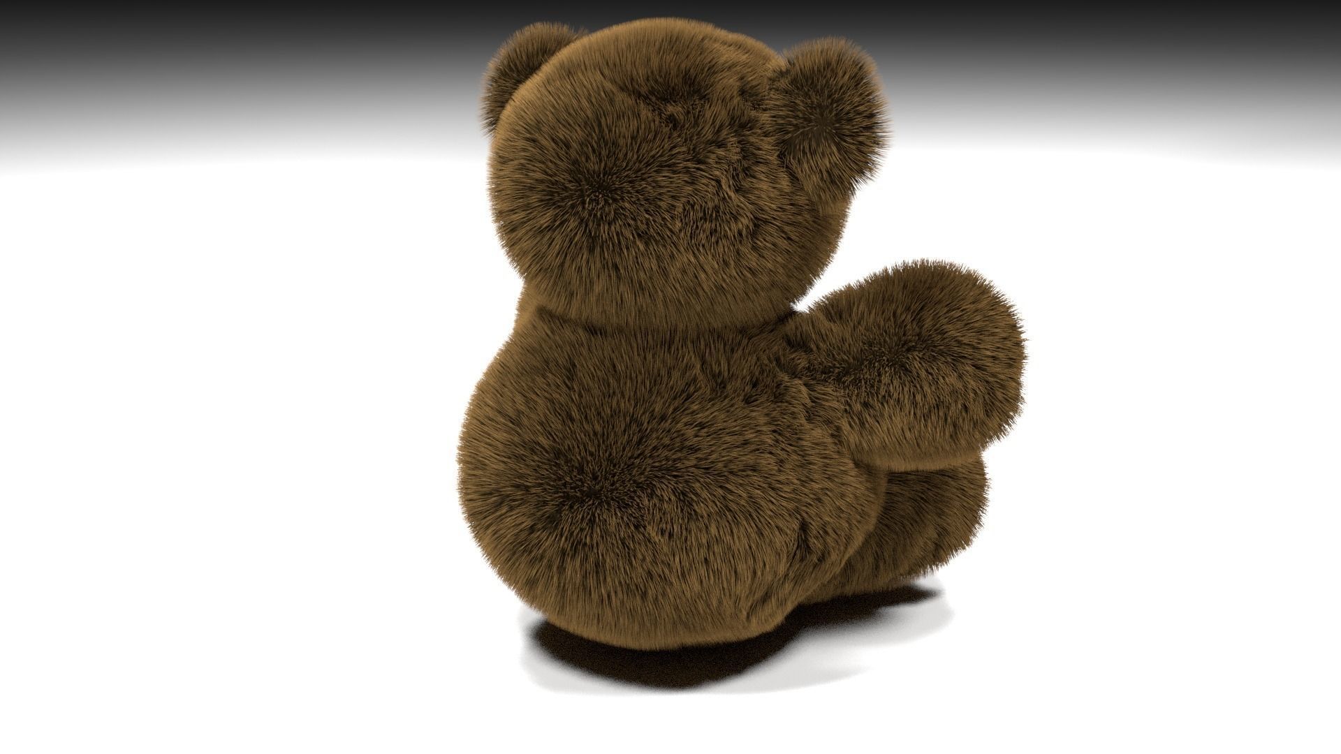 Fluffy Teddy Bear - Blender 3D model | CGTrader