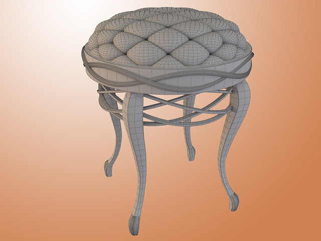 buff chair free 3D Model .max - CGTrader.com