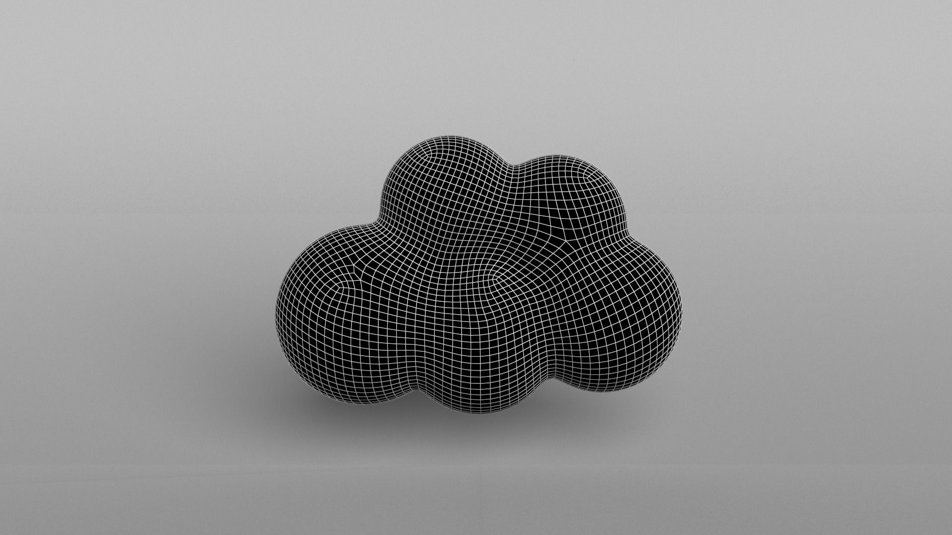 3D model Low Poly Cloud 001 VR / AR / low-poly | CGTrader