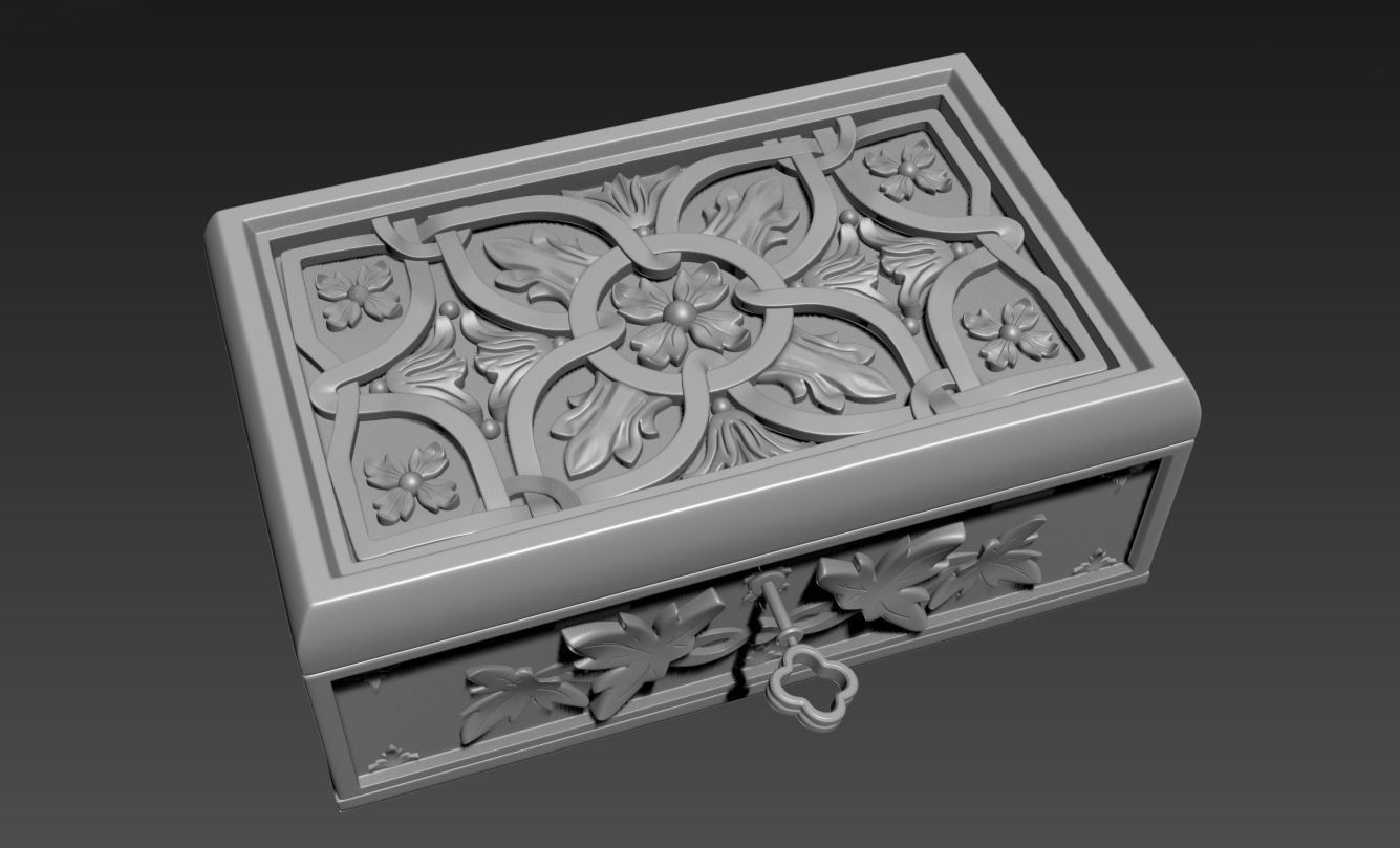 Jewelry Box 3D Model 3D model | CGTrader