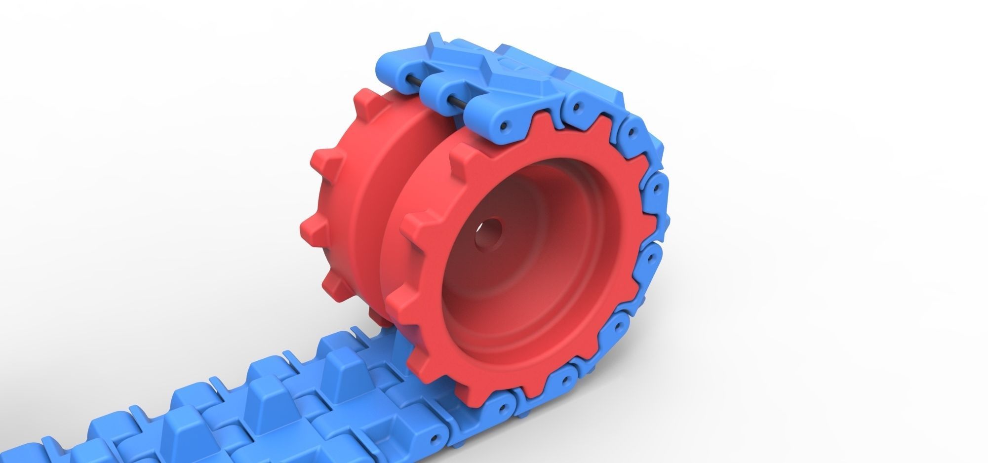 Track for toy models 3D model 3D printable | CGTrader