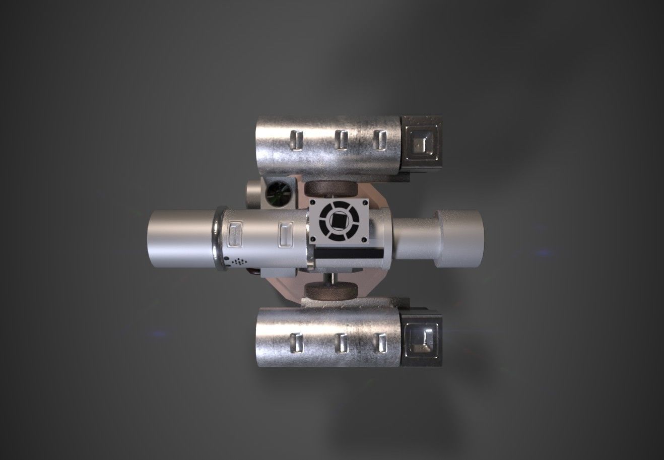 SOUND WEAPON 3D model animated rigged | CGTrader