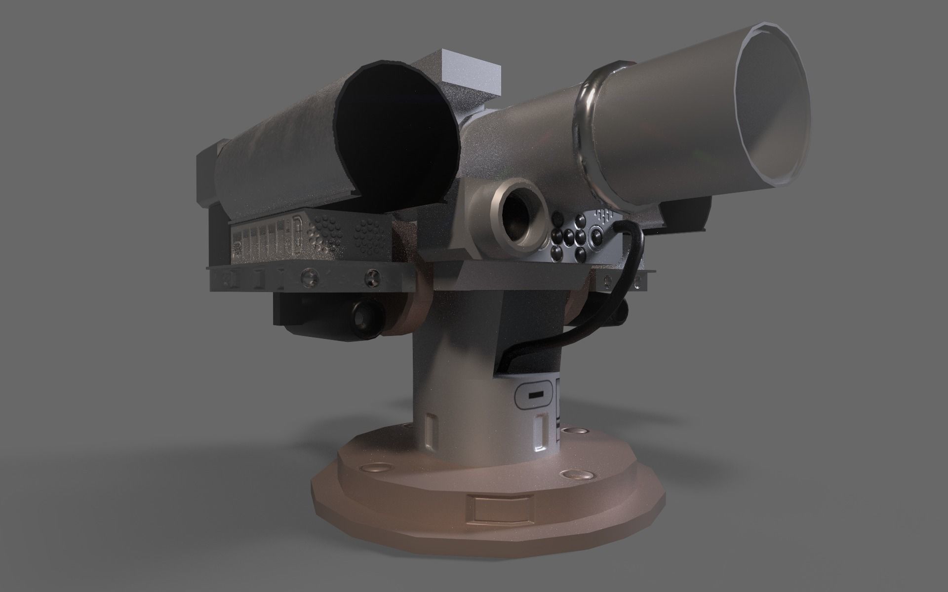 SOUND WEAPON 3D model animated rigged | CGTrader