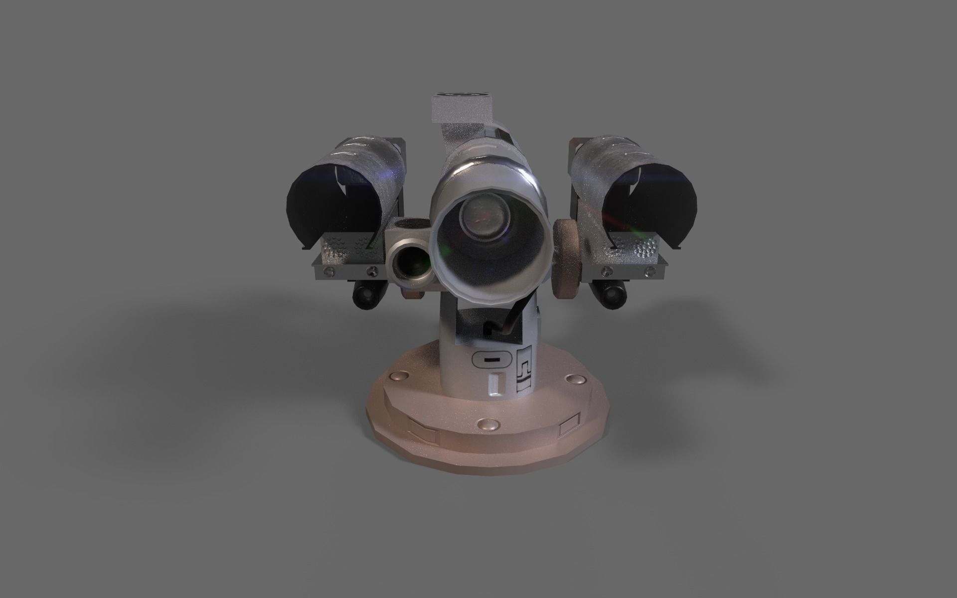 SOUND WEAPON 3D model animated rigged | CGTrader