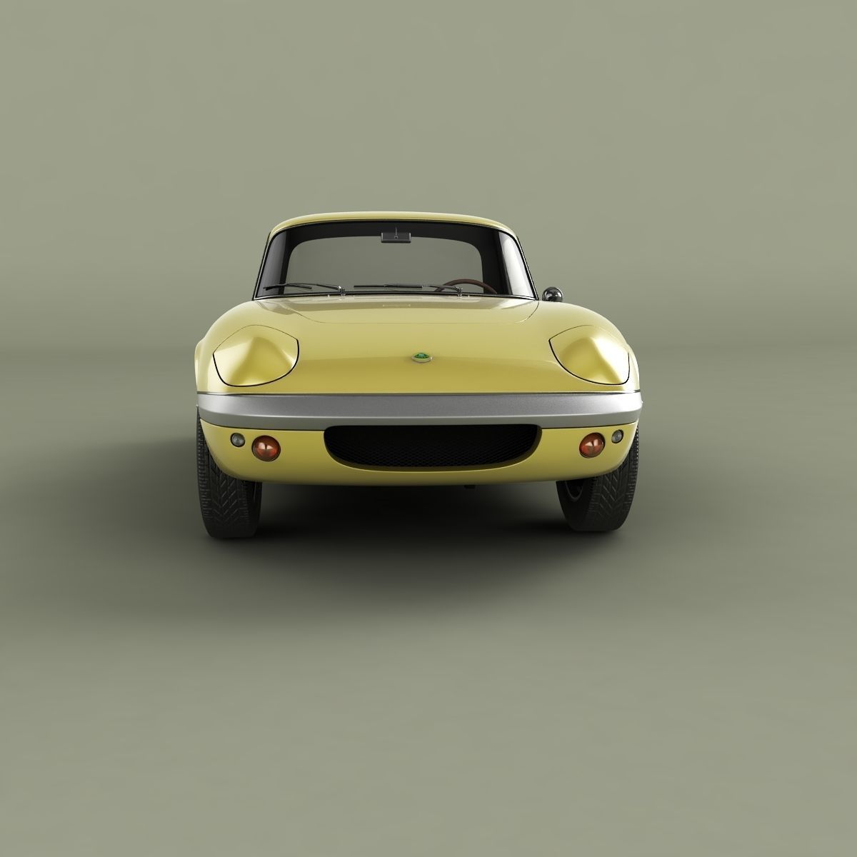Lotus Elan S3 Coupe 3D model | CGTrader