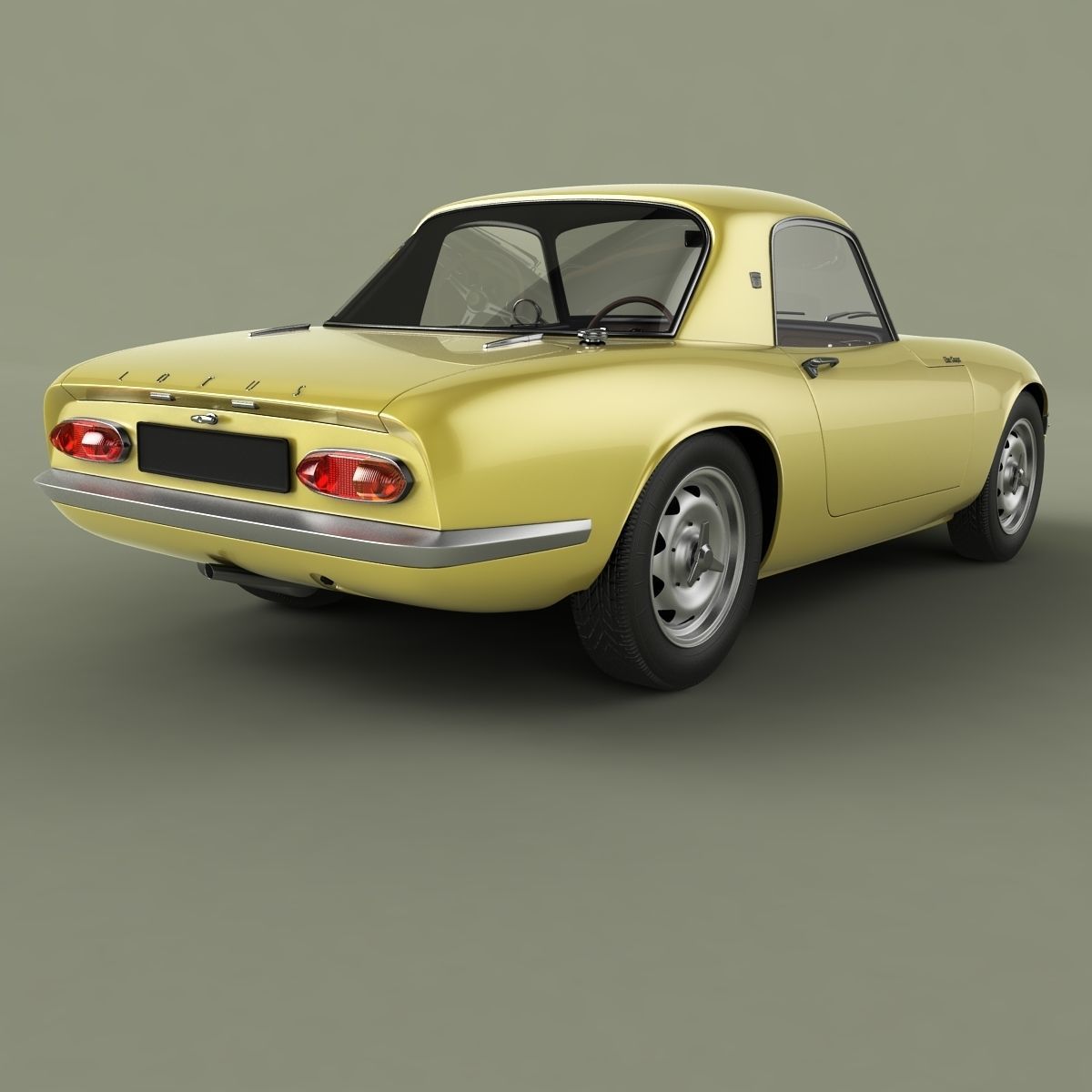 Lotus Elan S3 Coupe 3D model | CGTrader