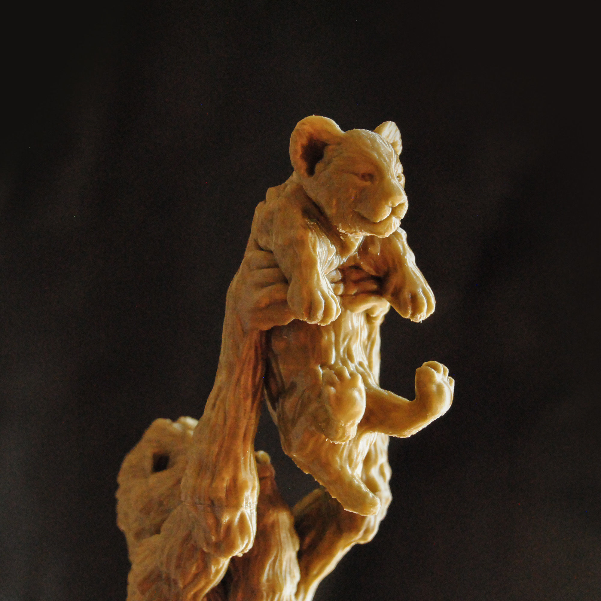 SIMBA AND RAFIKI - THE LION KING 3D model 3D printable | CGTrader