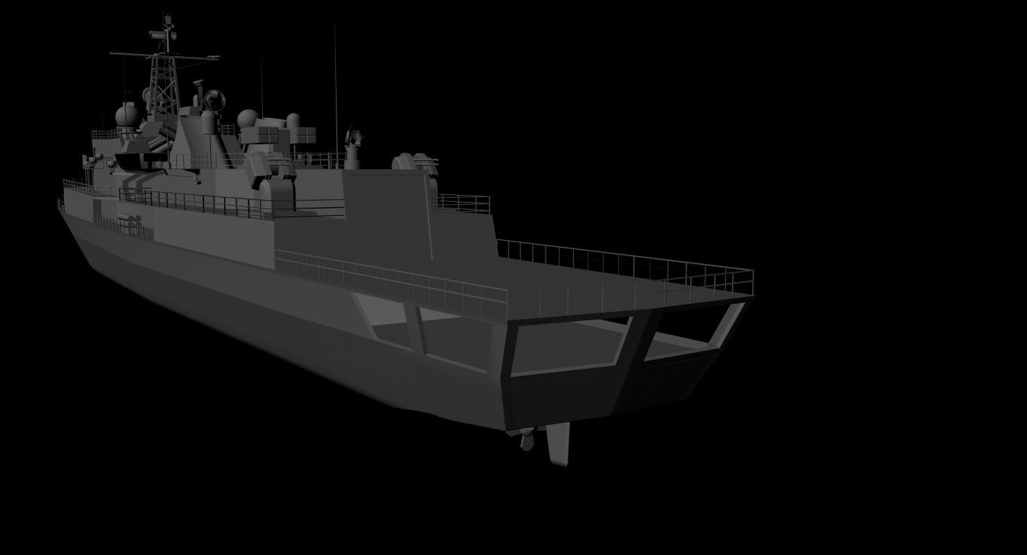 MEKO 200 3D model | CGTrader