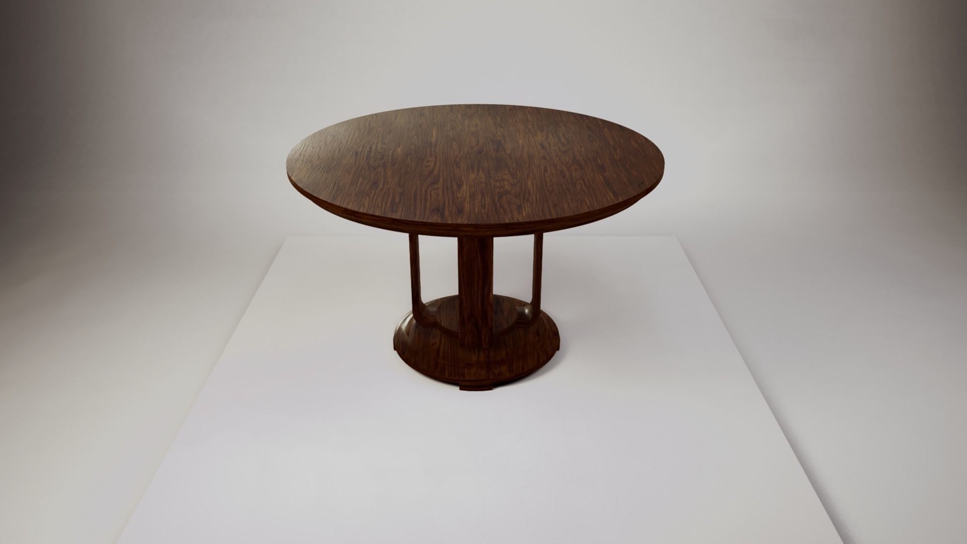 3D model Circular Tables Set 01 UE4 VR / AR / low-poly | CGTrader