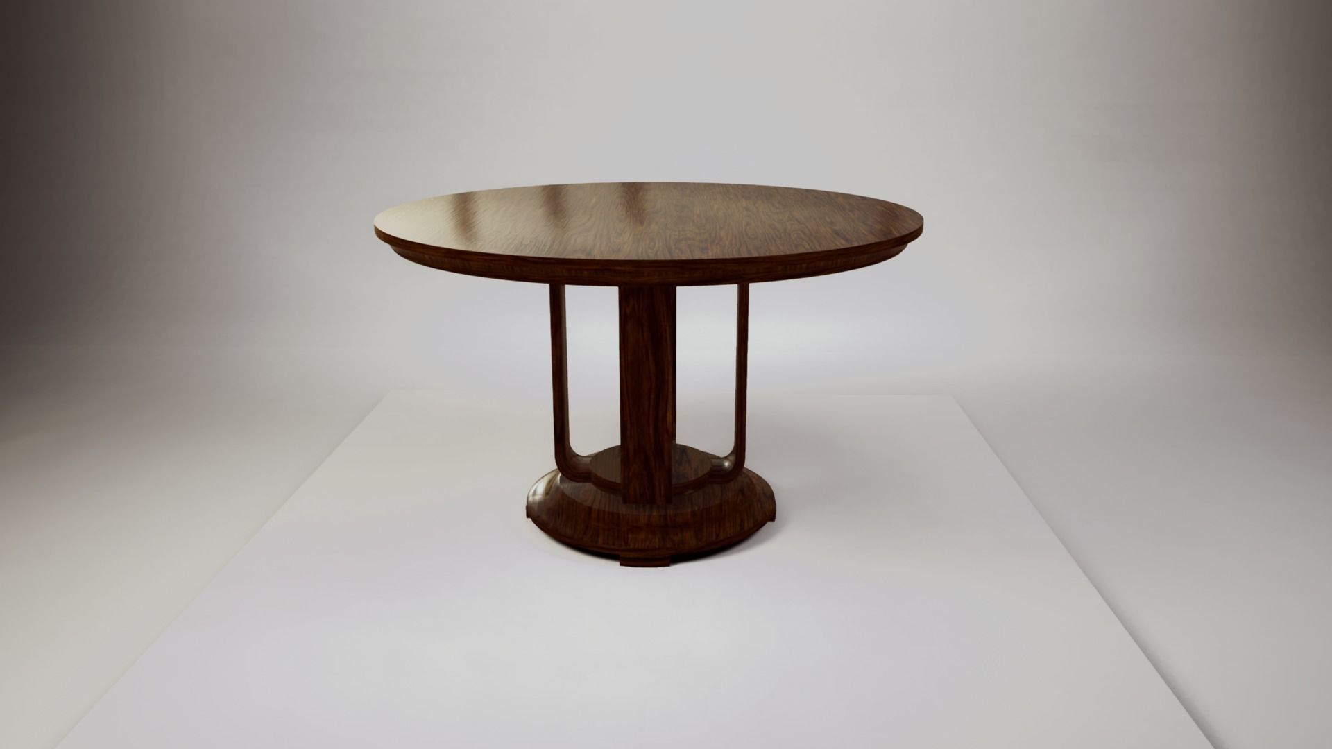 3D model Circular Tables Set 01 UE4 VR / AR / low-poly | CGTrader