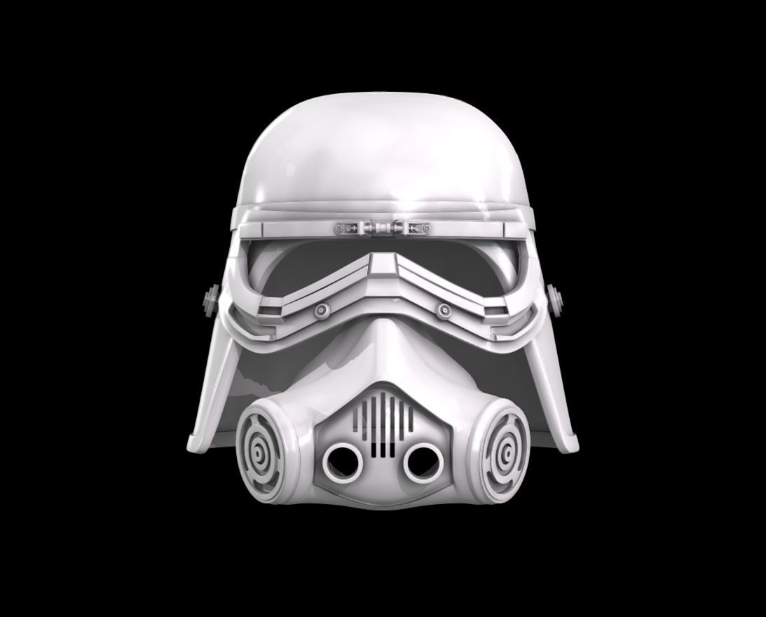 Star Ware Solo Mud Trooper Helmet and mask 3D model 3D printable | CGTrader