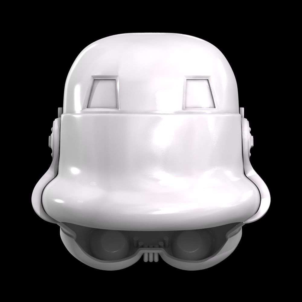Star wars Rogue One - Solo Stormtrooper Helmet 3D model 3D printable ...