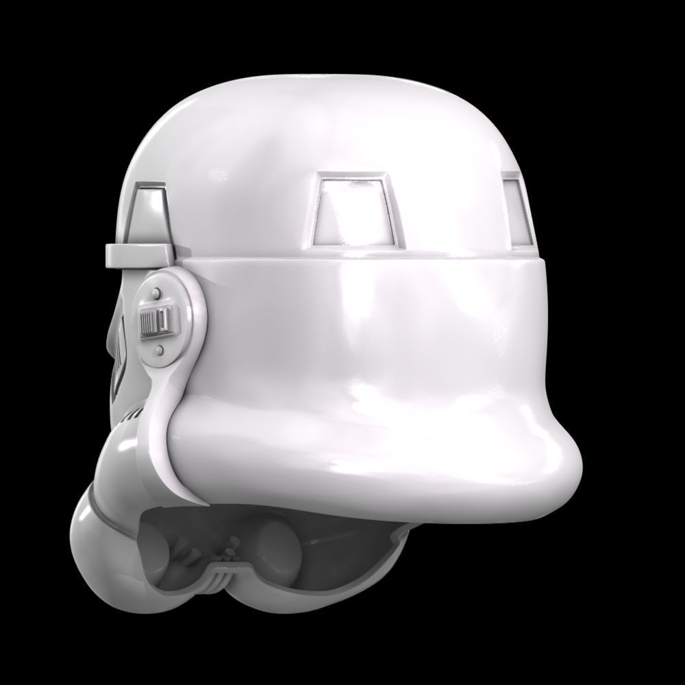 Star wars Rogue One - Solo Stormtrooper Helmet 3D model 3D printable ...