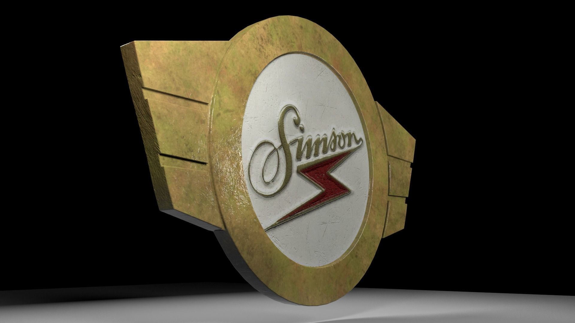 Simson IFA Bird Series Emblem free 3D model | CGTrader