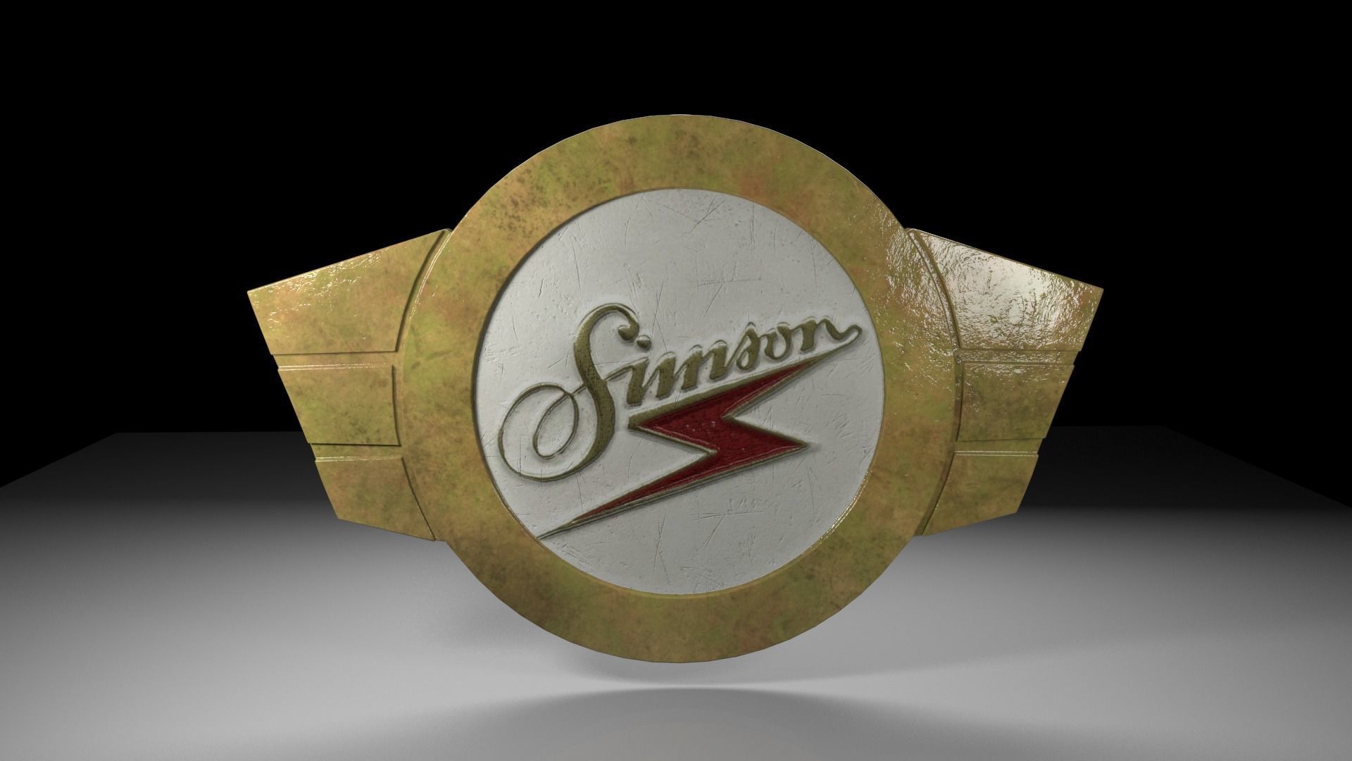 Simson IFA Bird Series Emblem free 3D model | CGTrader