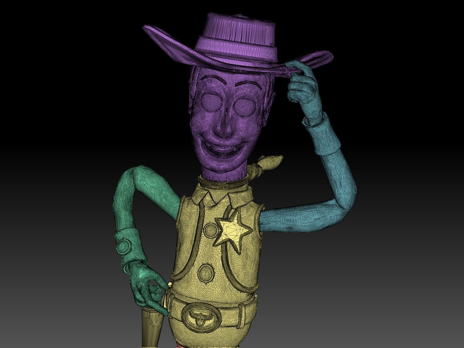 Woody Toy Story model 3d print 3D model 3D printable | CGTrader