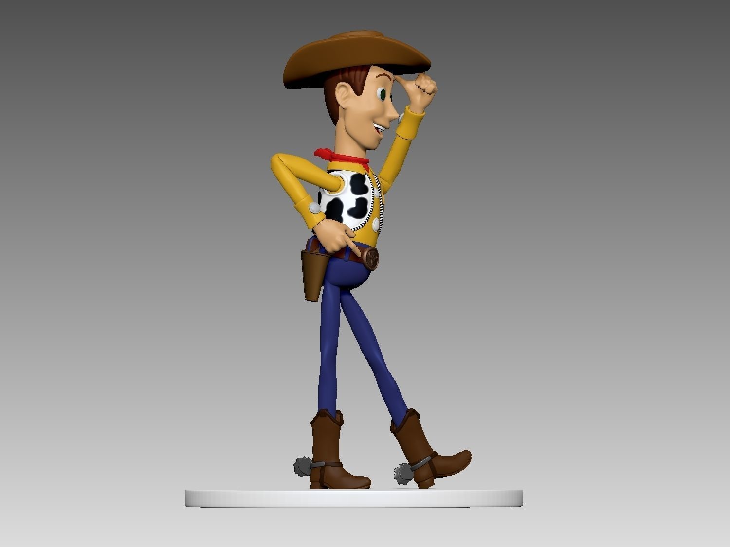 Woody Toy Story model 3d print 3D model 3D printable | CGTrader