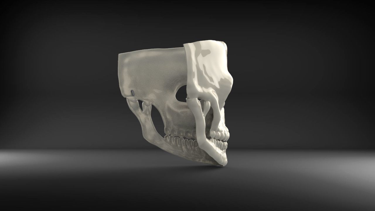 Mask James Bond Spectre Skull 007 3D model | CGTrader