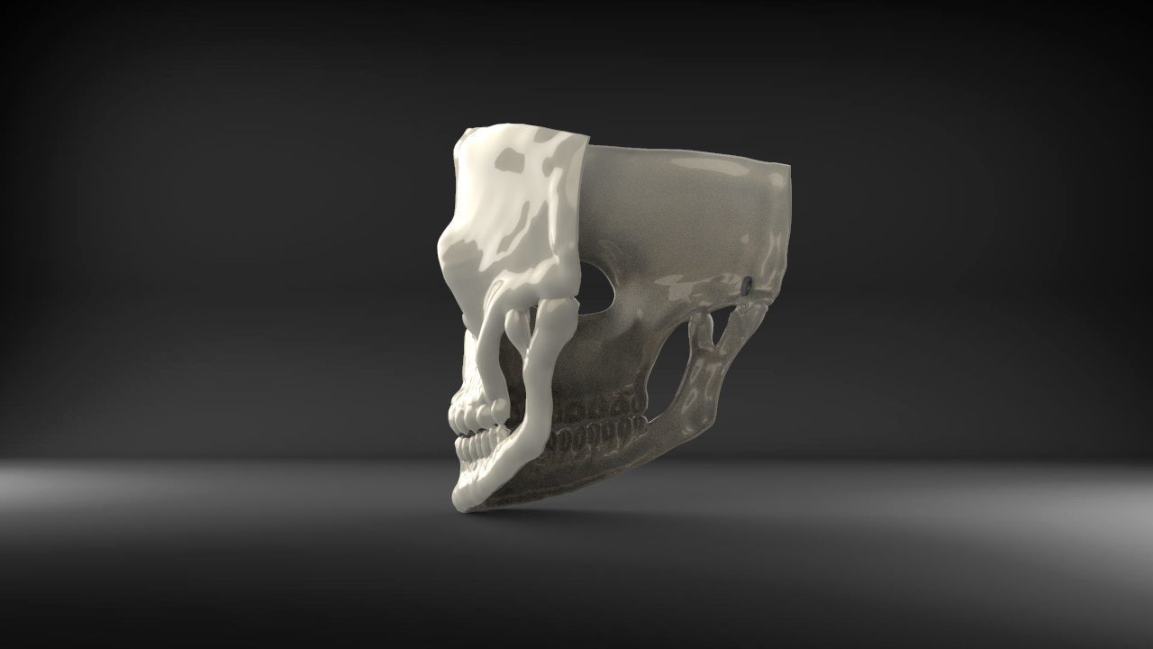 Mask James Bond Spectre Skull 007 3D model | CGTrader