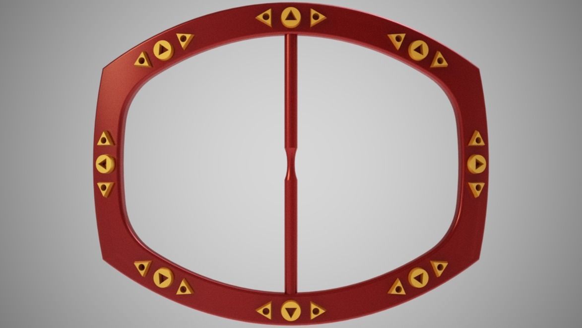 3D model Elegant Belt Buckle VR / AR / low-poly | CGTrader