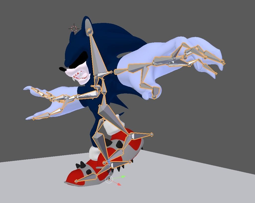 3D model Sonic The Werehog VR / AR / low-poly | CGTrader