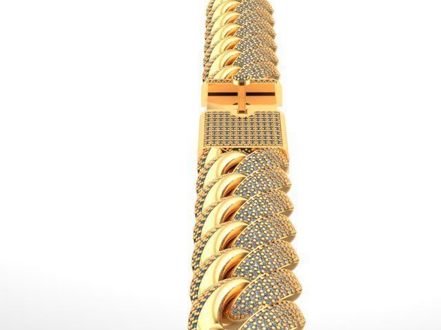 chain necklace bracelet just STL 3D model | CGTrader