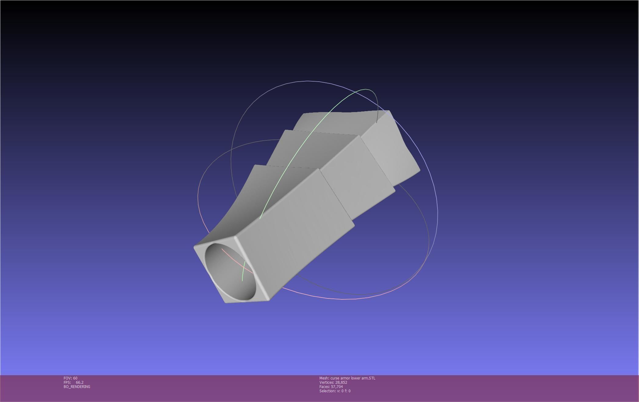 Shield Hero Curse Armor Lower Arm 3D model 3D printable | CGTrader