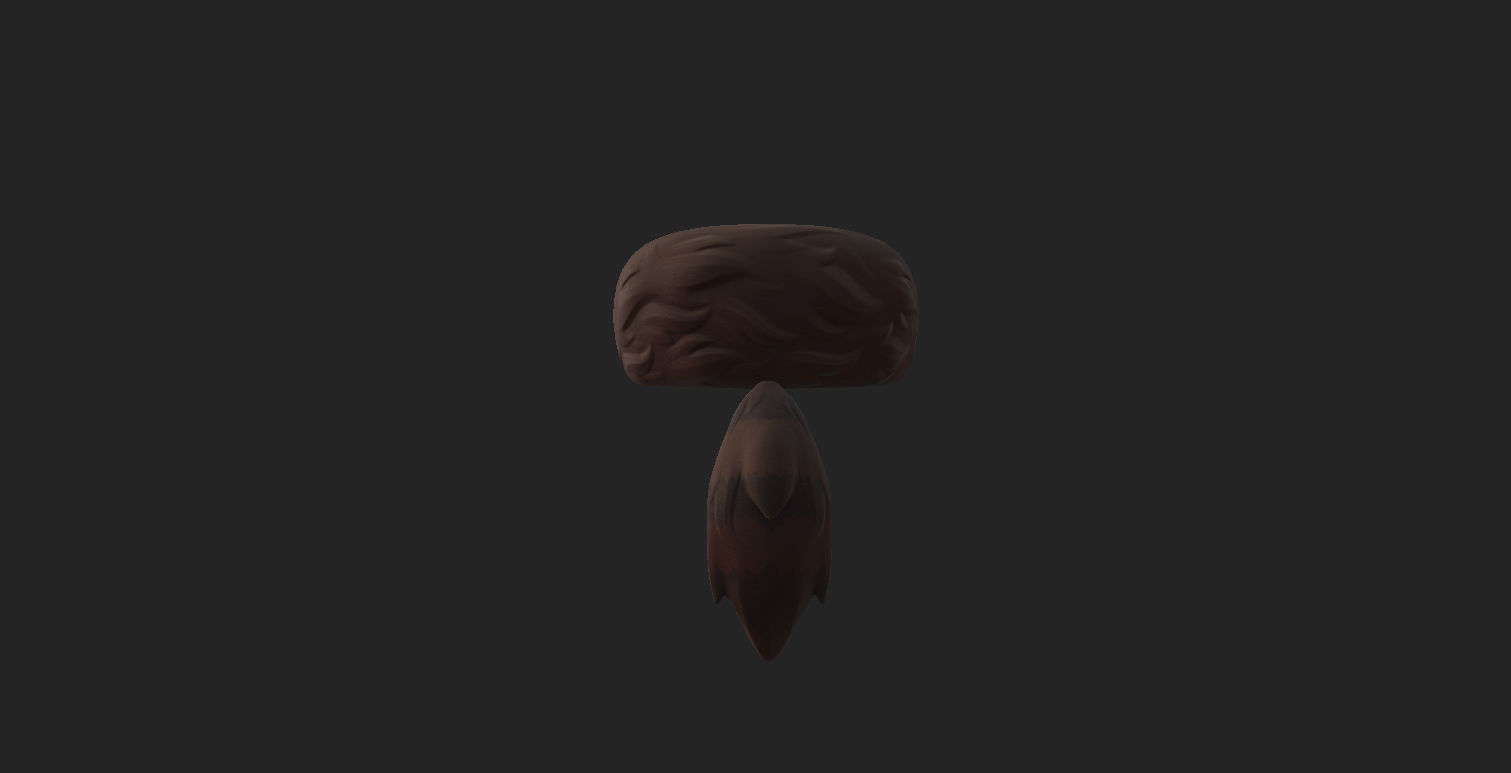 Coonskin Cap 3D model | CGTrader
