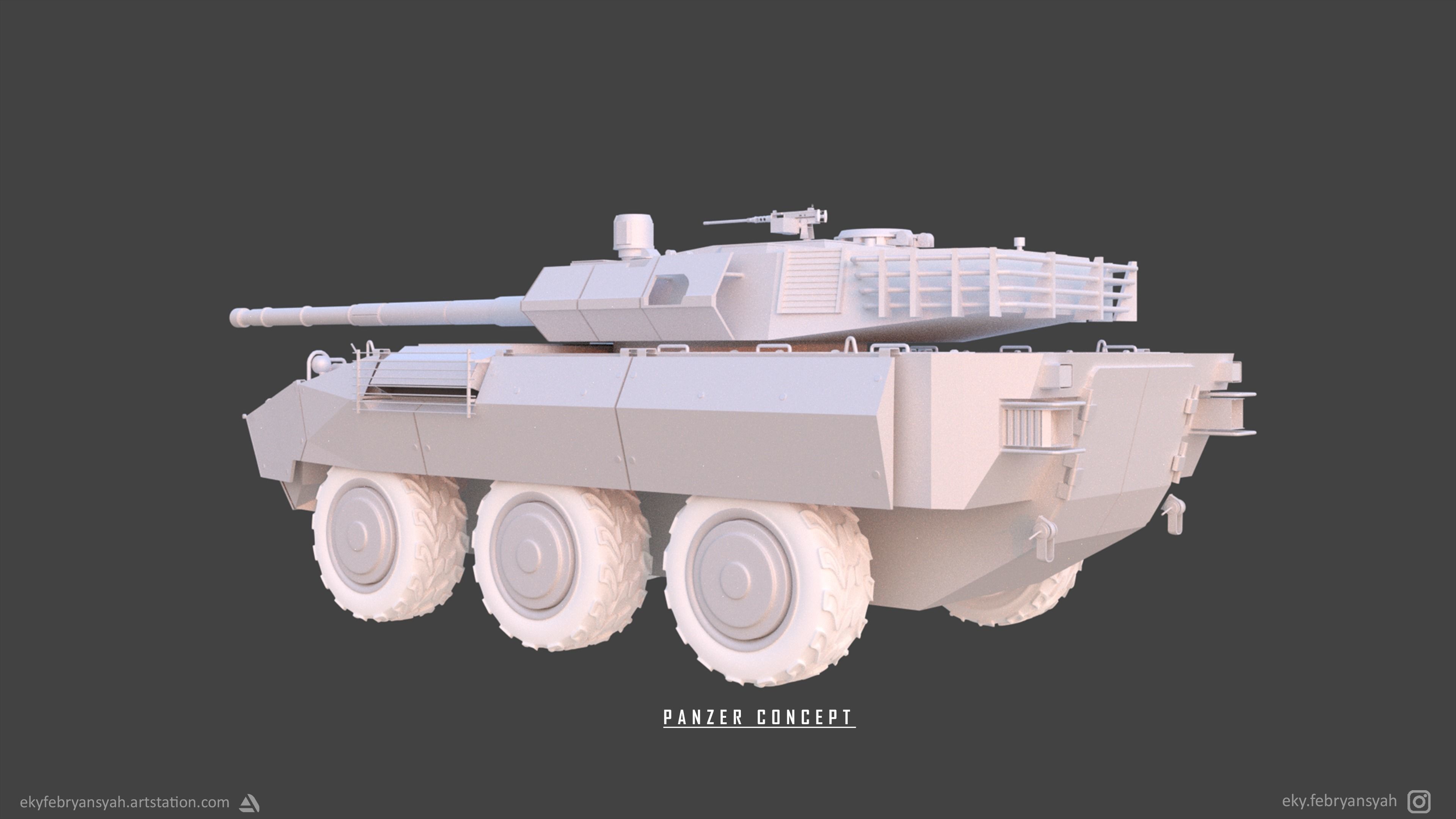 AMX-10 RC 3D model | CGTrader