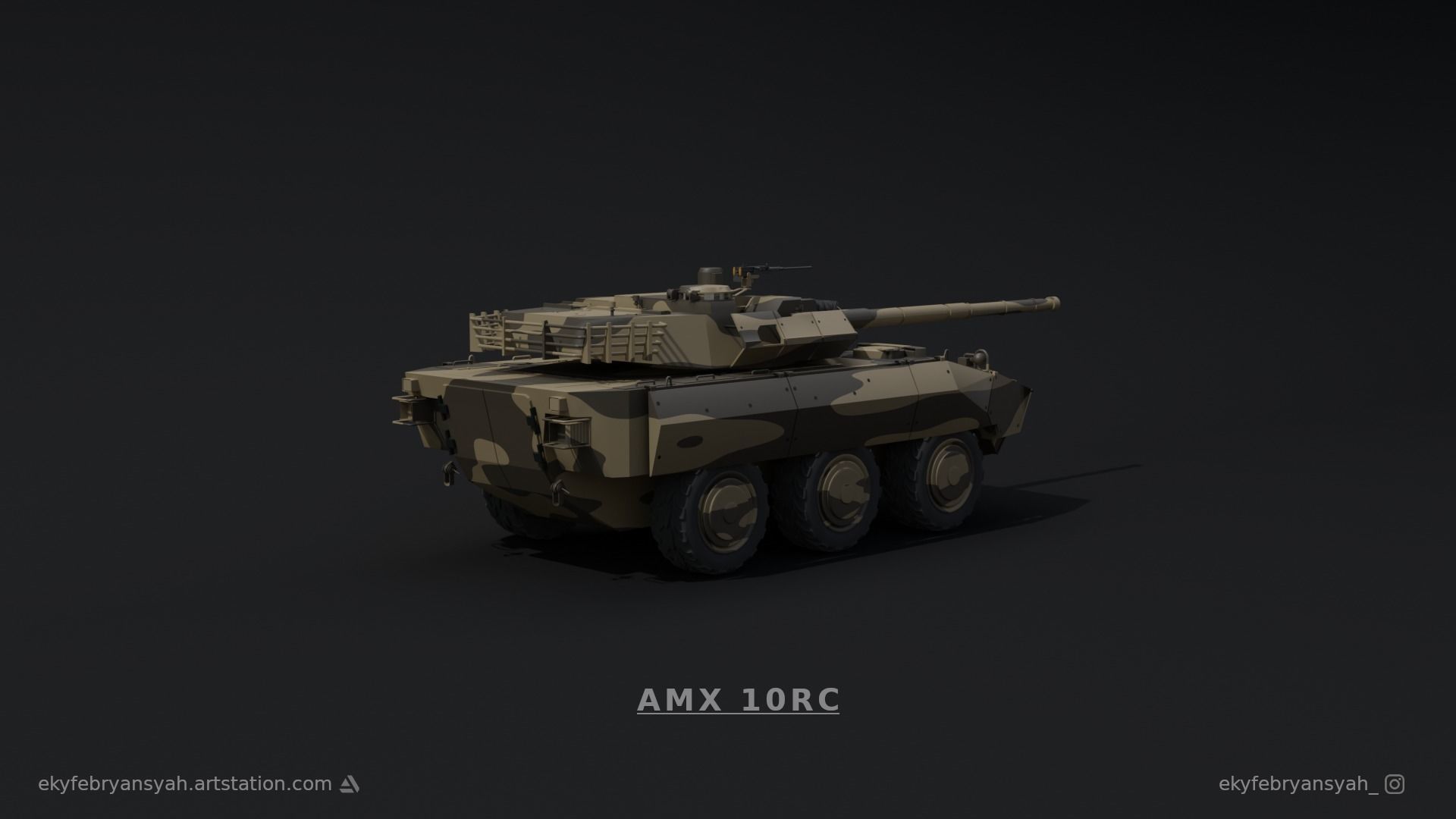 AMX-10 RC 3D model | CGTrader
