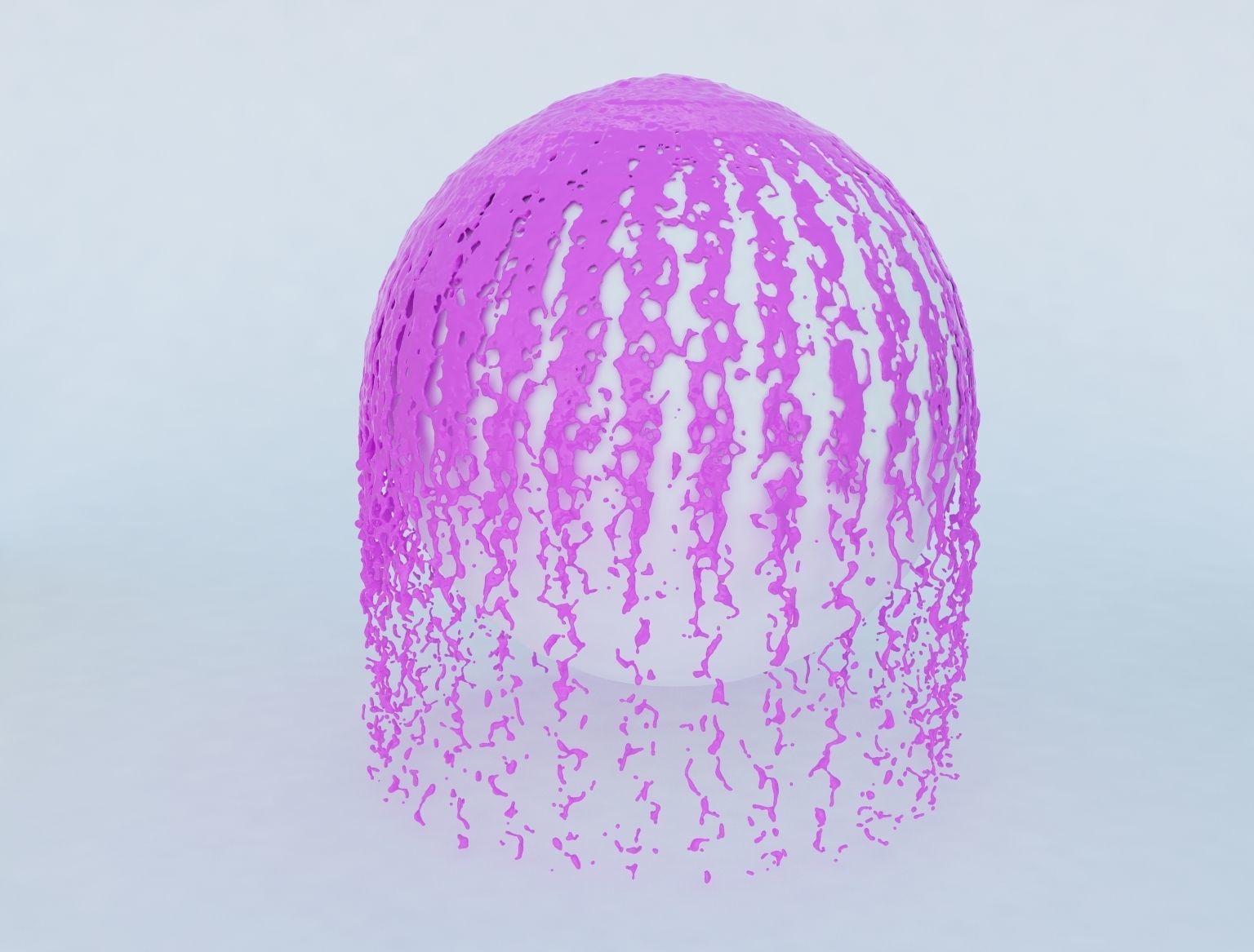 Fountain sphere 3D model | CGTrader