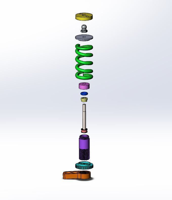 MST FXX Strut Suspension 3D model 3D printable | CGTrader