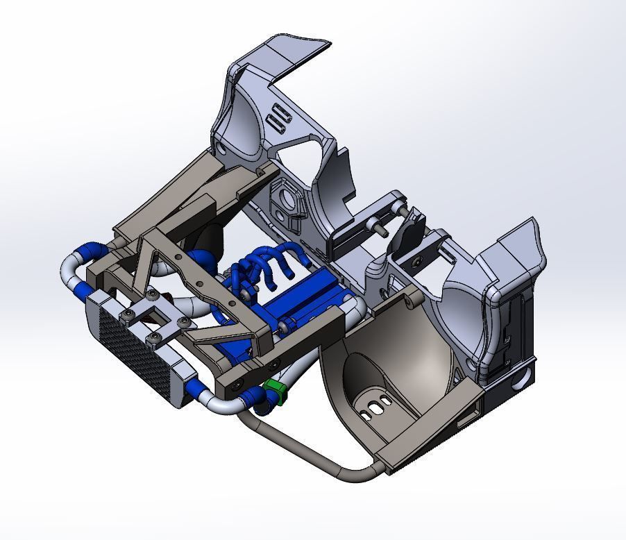 MST FXX Strut Suspension 3D model 3D printable | CGTrader