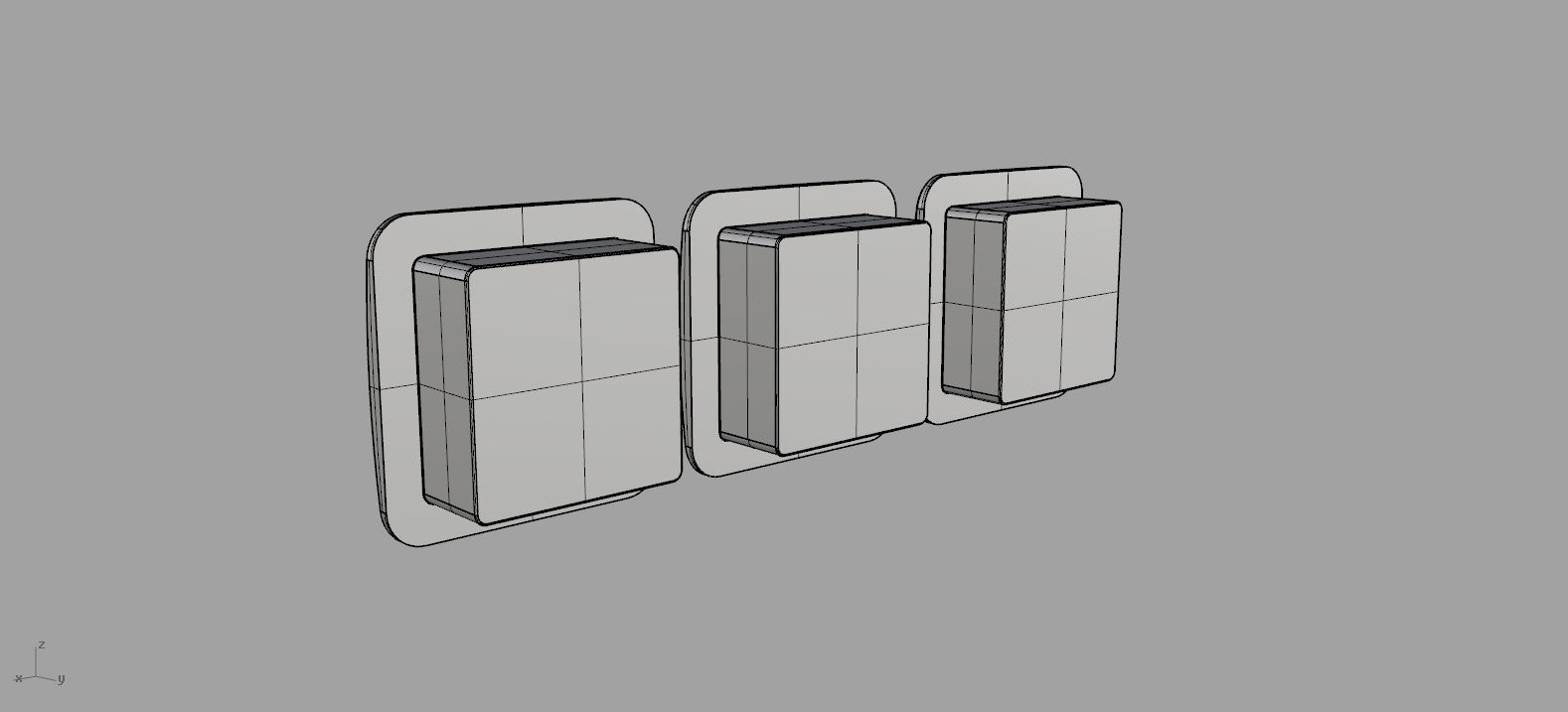 EU wall socket and light switch FREE free 3D model | CGTrader