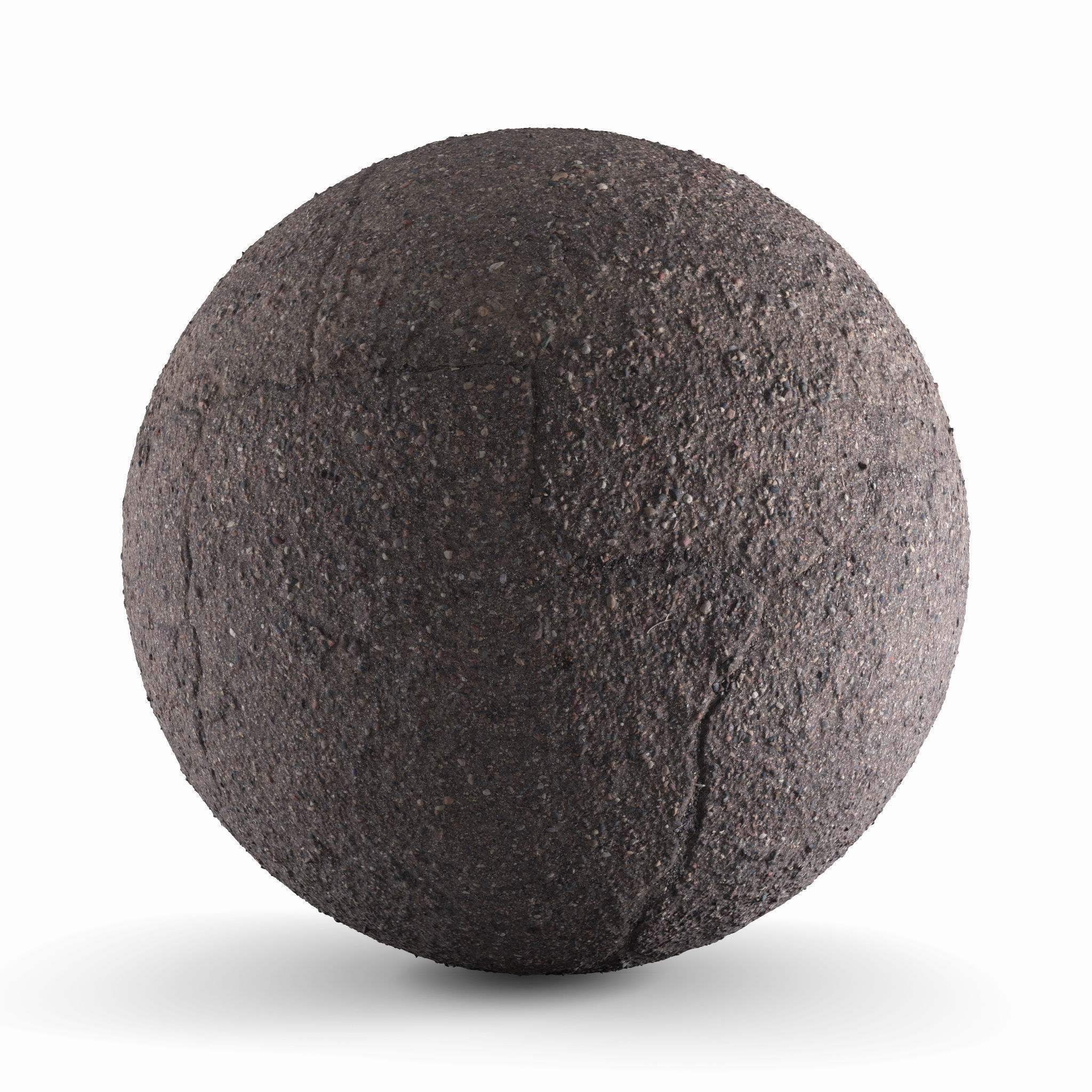 Asphalt Cracked 01 - 8K Scan Texture | CGTrader